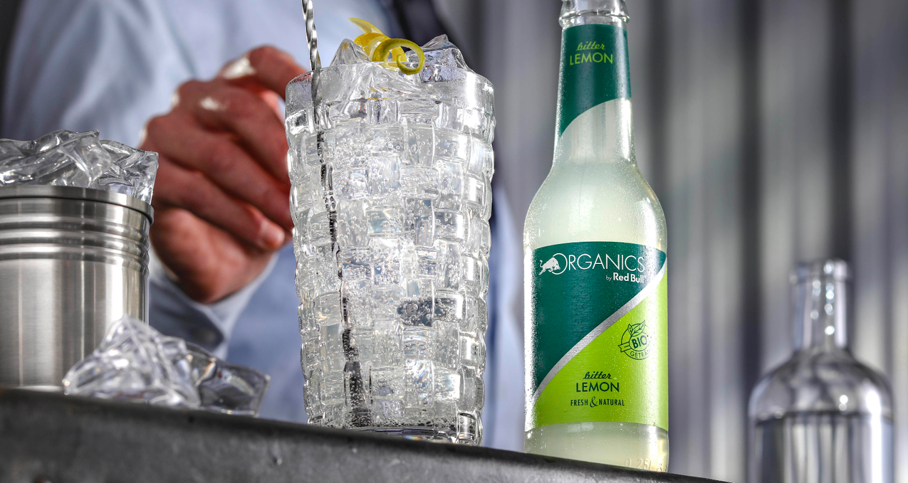 Vodka Bitter Lemon Cocktail | The ORGANICS by Red Bull®